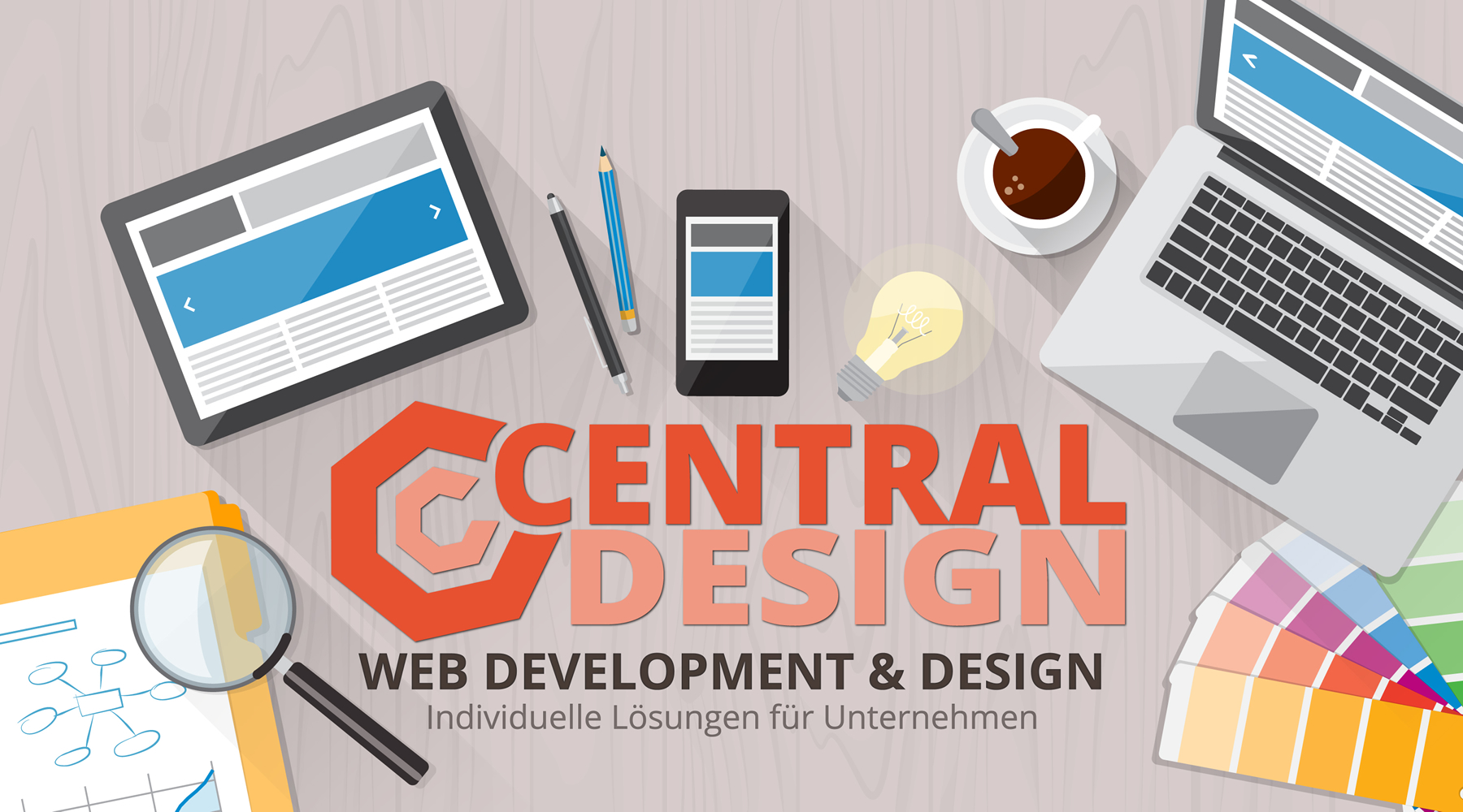 Webentwicklung, Webdesign, Programmierung ⋮ Central Design